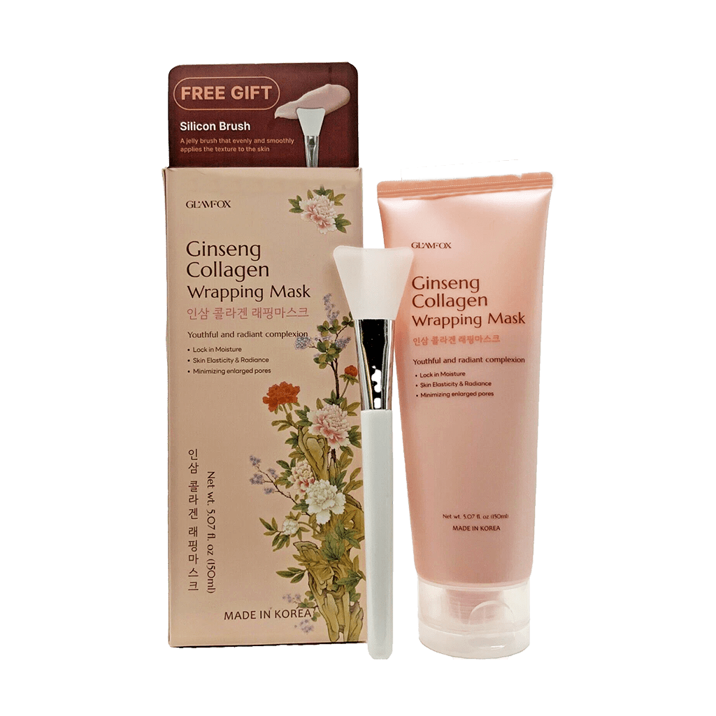 GLAMFOX Ginseng Collagen Wrapping Mask (5.07 fl oz) – Lunara Cosmetics